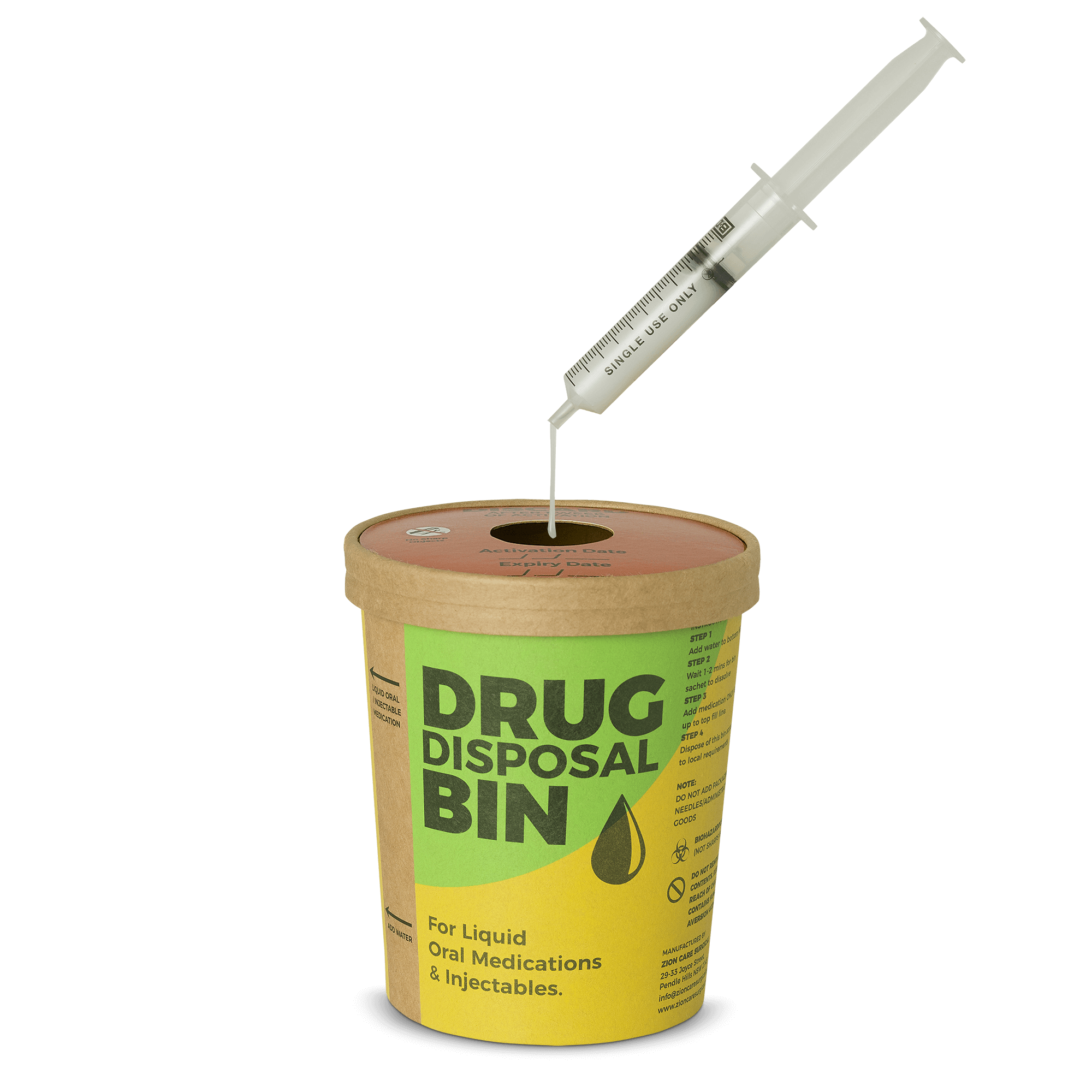 Zion Care Surgical – Drug Disposal BIN | The Right Way To Dispose Of ...